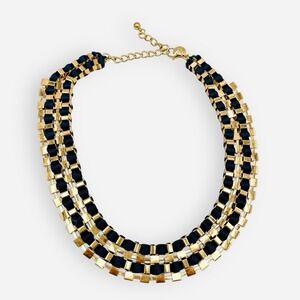 Brooks Brothers | Jewelry | Brooks Brothers Necklace Blue Satin Ribbon ...